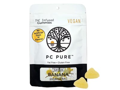 Buy PC Pure PC Pure | Banana | 200mg | Gummies Online - Olswell ...
